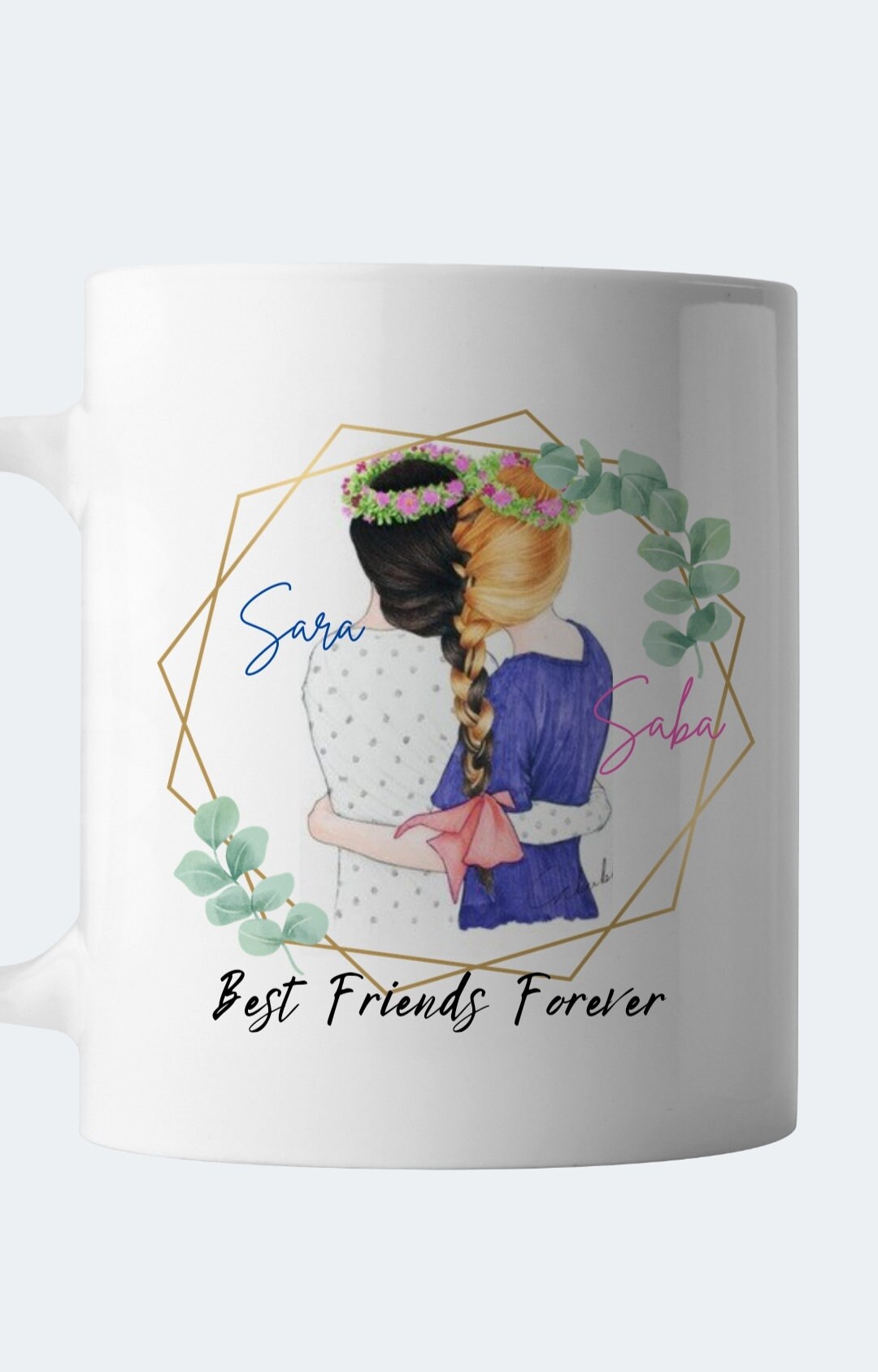 Best Friends Forever/ Girls Best Friend Forever Back Pose/ - Etsy