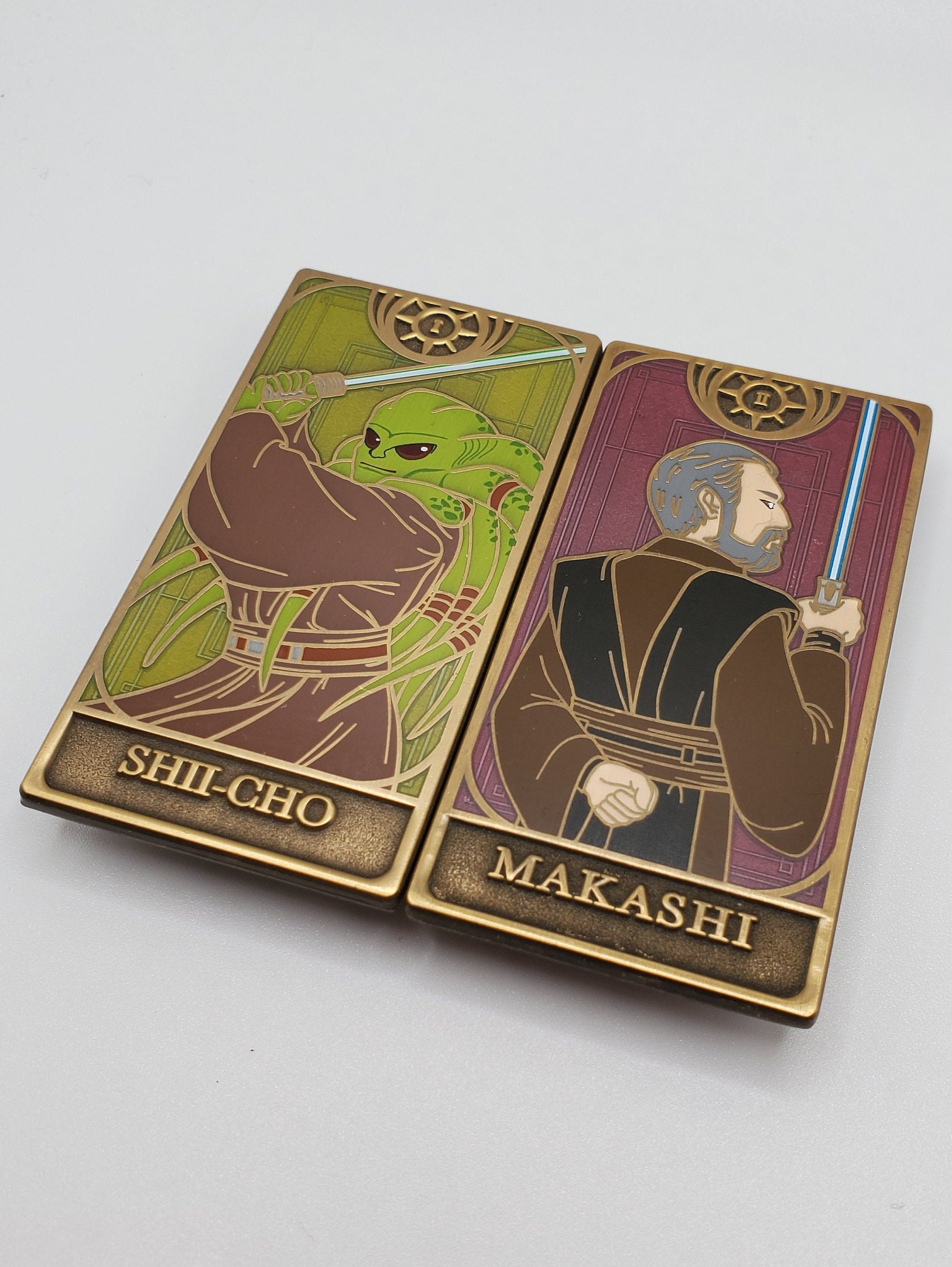 Master of Form II: Count Dooku Enamel Pin Seven Saber Form | Etsy