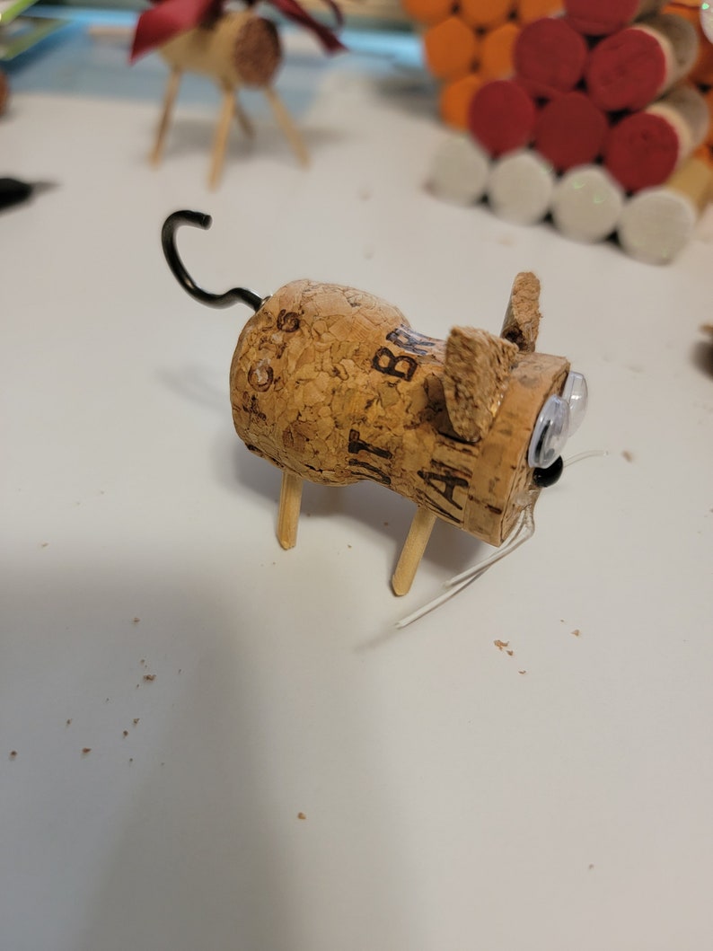Champagne Cork Cat - Etsy
