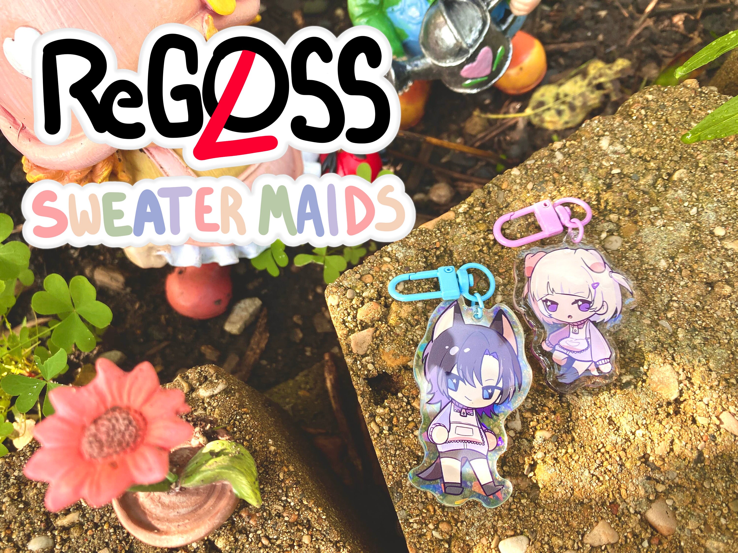 Regloss Sweater Maids (acrylic Charms, Acrylic Stands) | Hololive JP De ...
