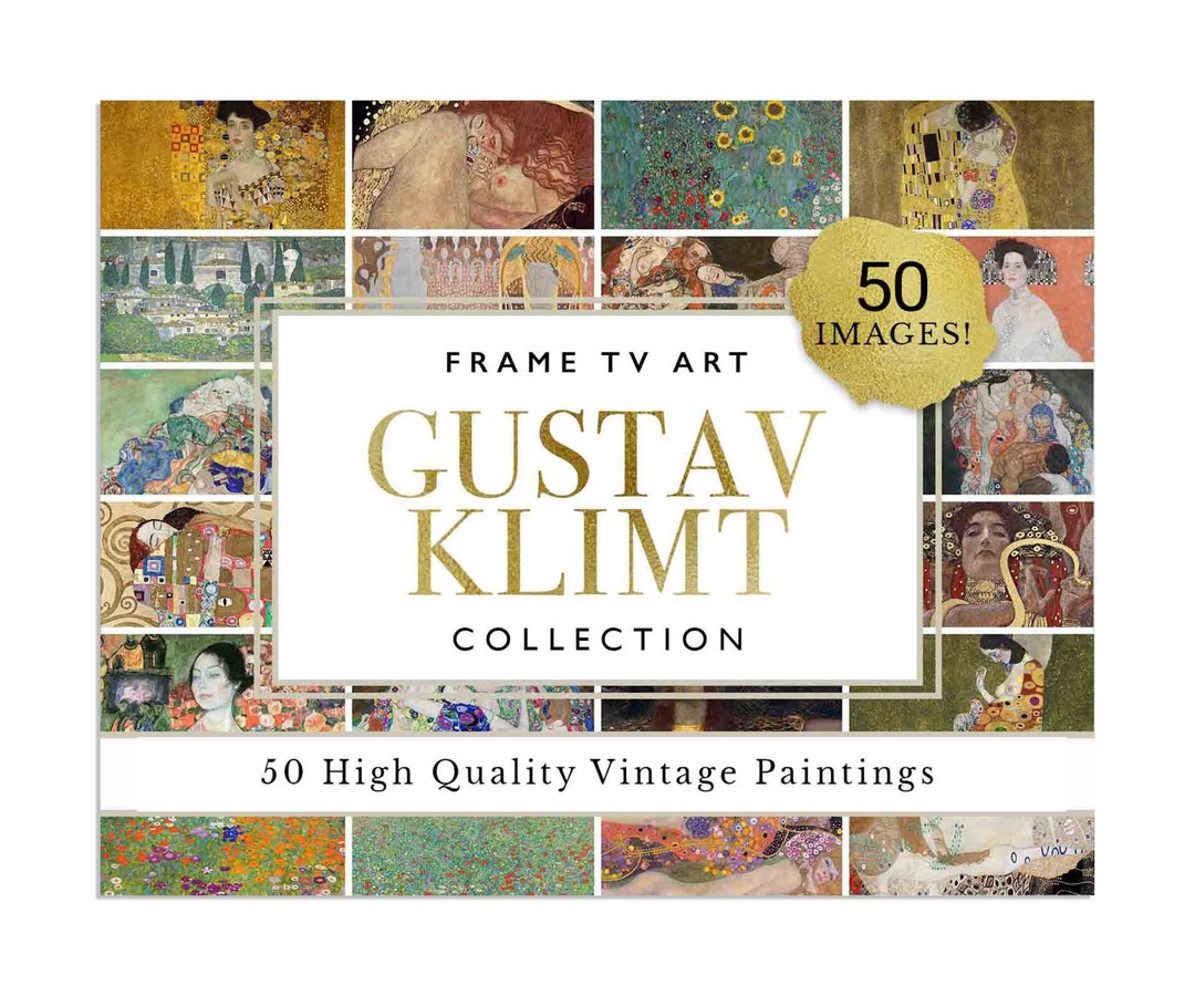 Samsung Frame TV Art Gustav Klimt, Frame TV Art Gustav Klimt Bundle ...