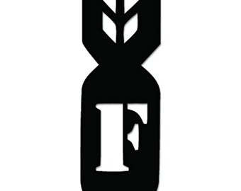 F Bomb Decal - Etsy