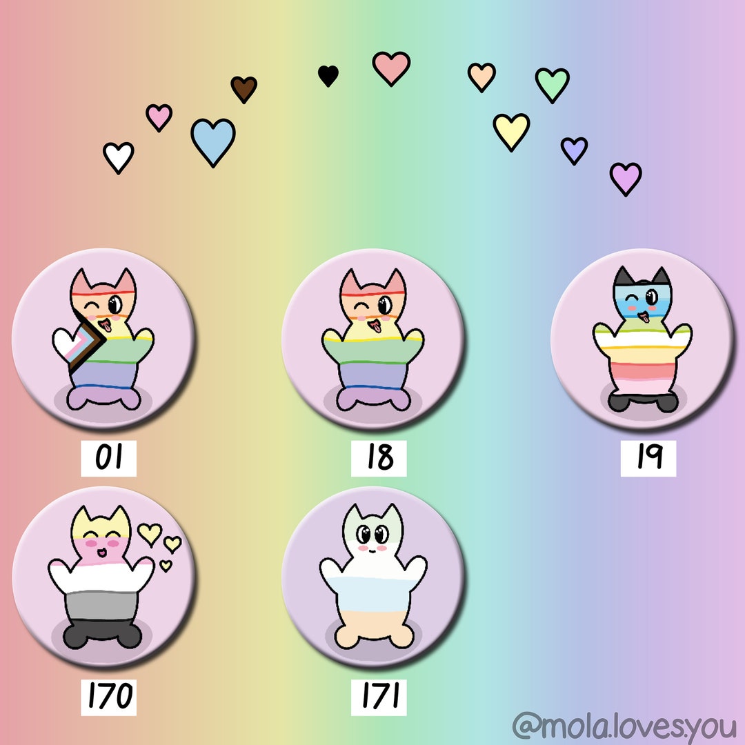 Buttons Pride Flags Mola: Progress Pride Rainbow Flag Queer - Etsy