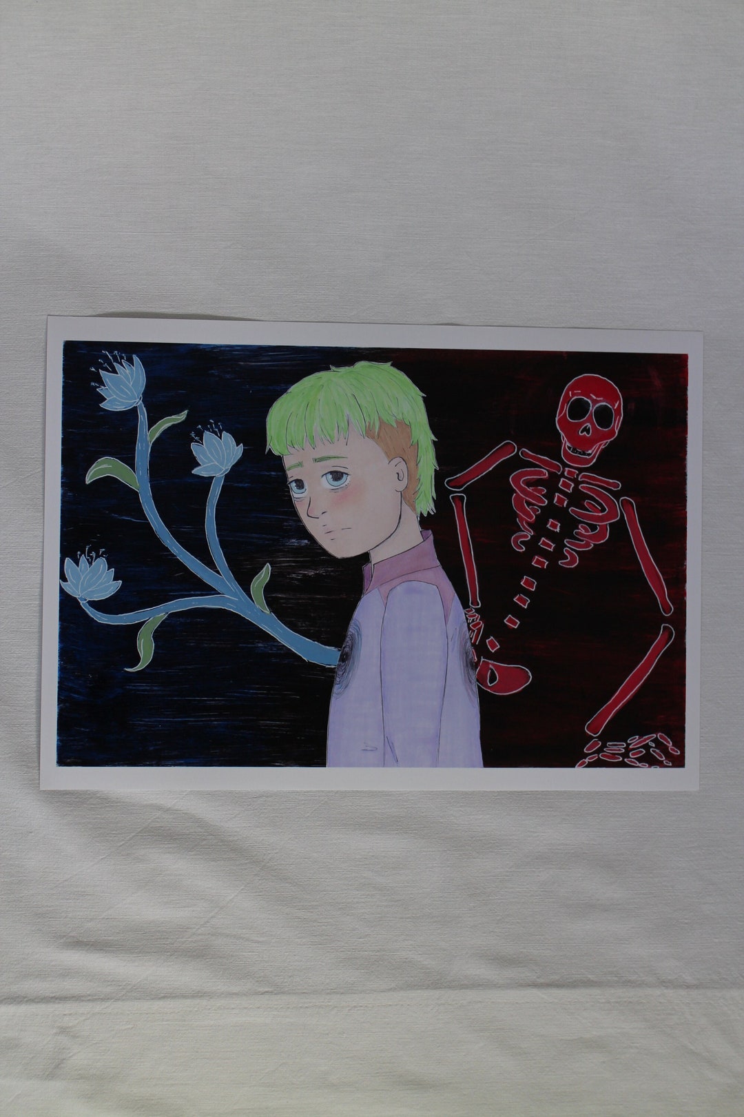 Life/death Art Print A3 - Etsy