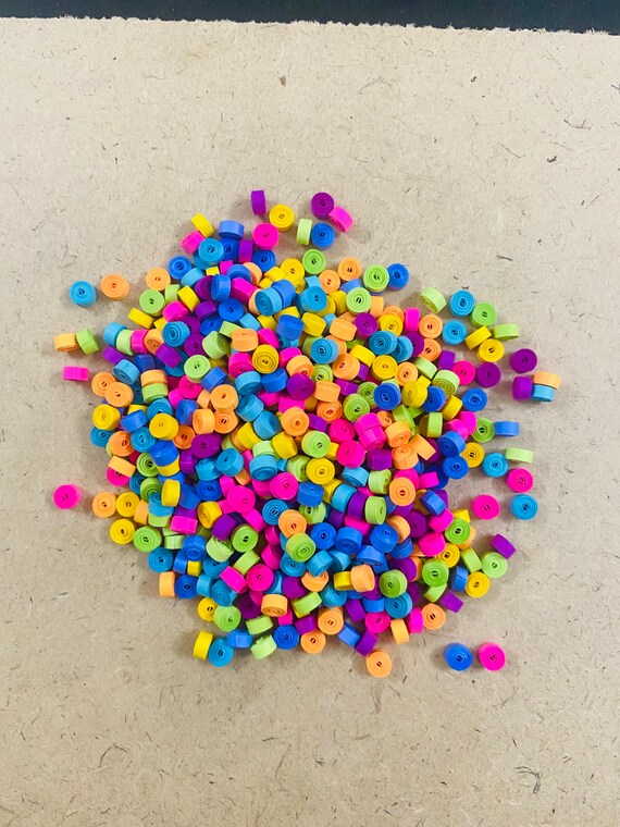 Colourful Quilling Circles Handmade Quilling Readymade - Etsy