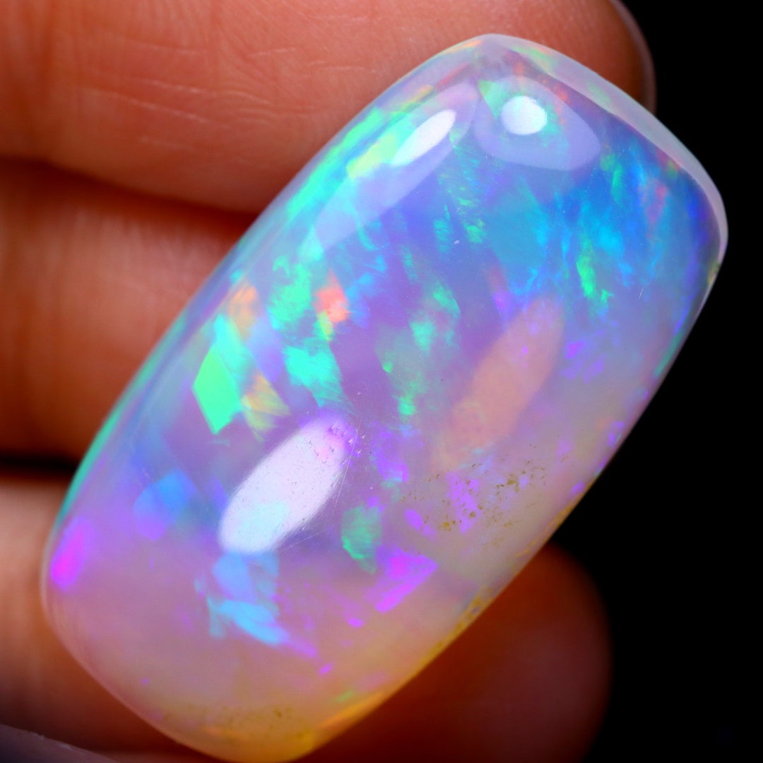 20.25cts Natural Ethiopian Welo Opal Bright Flashy Opal - Etsy