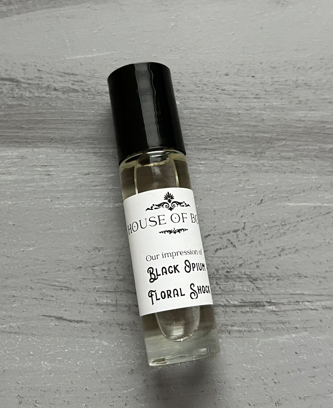 Black Opi Floral Shock Type Perfume Oil - Etsy