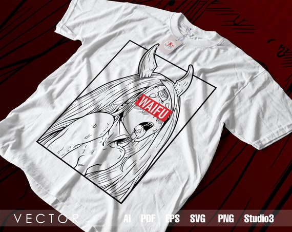 Vector WAIFU MATERIAL Anime K4GUYA Ahegao ai Pdf Svg Eps - Etsy Denmark