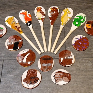 The Gruffalo and the Gruffalo Child Inspired Story Spoons and Story ...