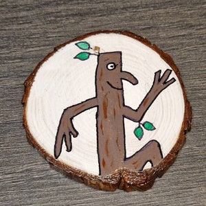 Stick Man Inspired Story Logs. Hand Painted and Hand Made - Etsy UK
