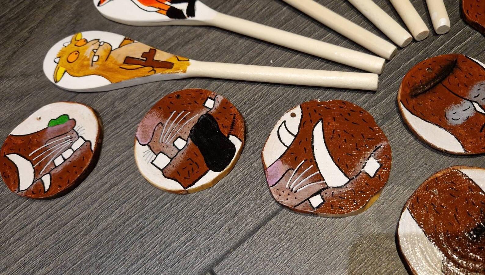 The Gruffalo and the Gruffalo Child Inspired Story Spoons and Story ...