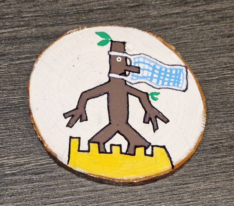 Stick Man Inspired Story Logs. Hand Painted and Hand Made - Etsy UK