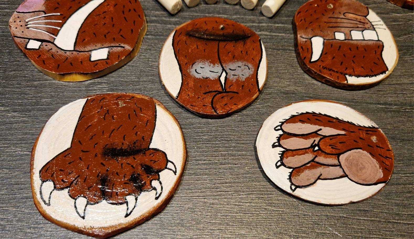The Gruffalo and the Gruffalo Child Inspired Story Spoons and Story ...