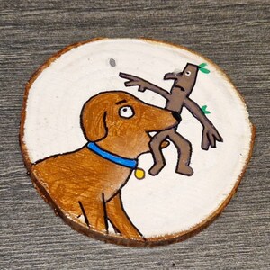 Stick Man Inspired Story Logs. Hand Painted and Hand Made - Etsy UK