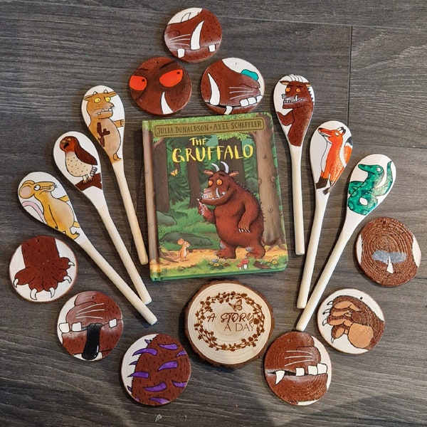 Story Spoon and Logs - Etsy UK