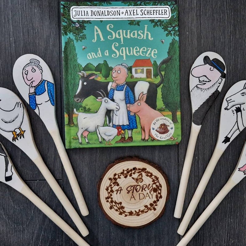 Wooden Spoon Characters - Etsy UK