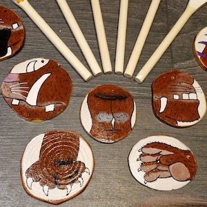 The Gruffalo and the Gruffalo Child Inspired Story Spoons and Story ...