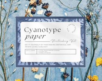 Cyano Paper - Etsy