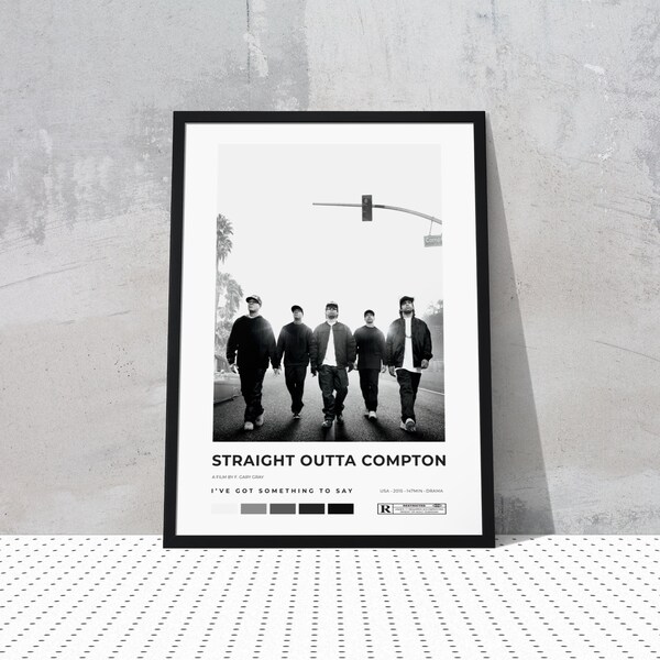 Straight Outta Compton Poster - Etsy
