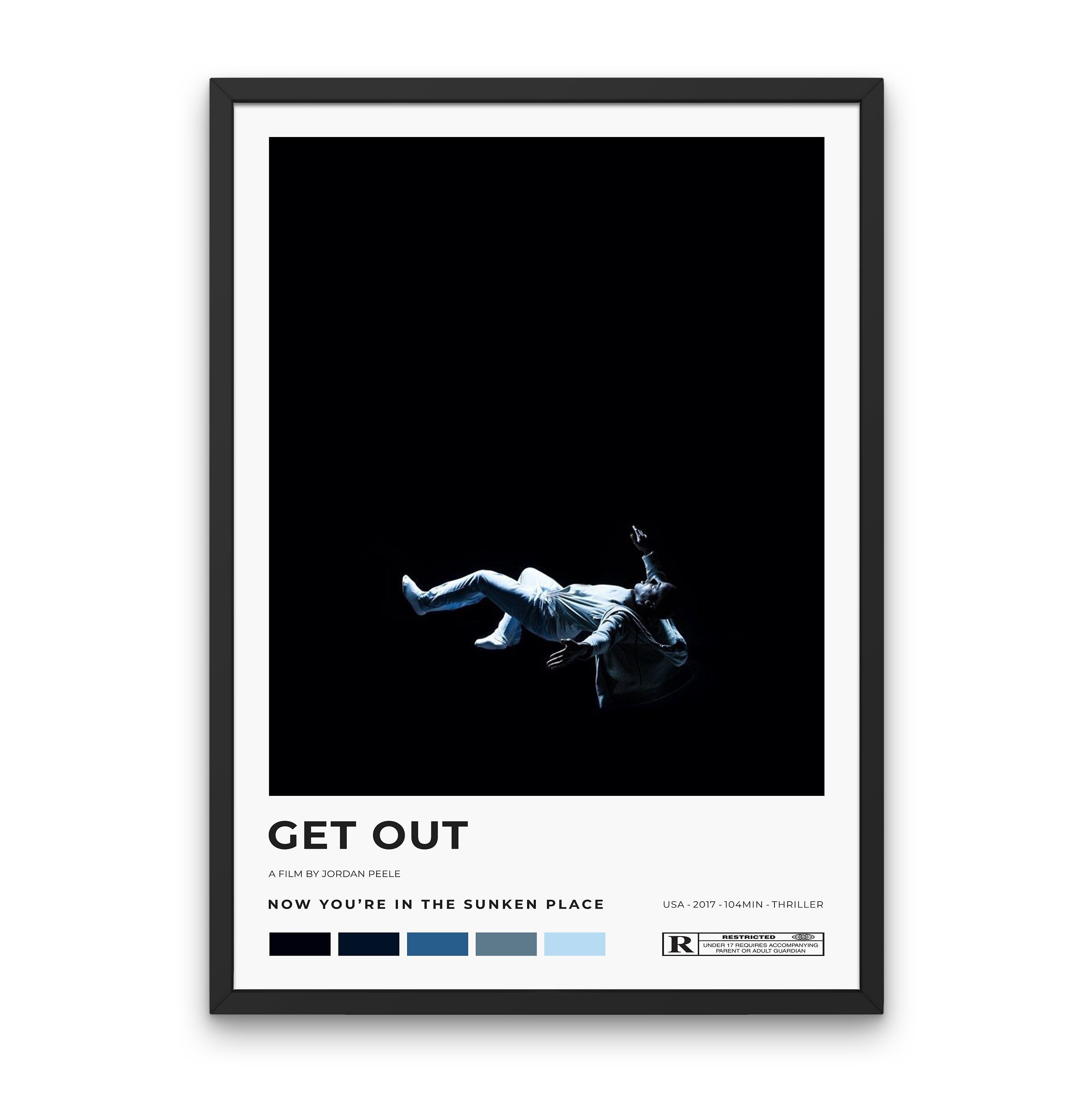 Get Out / Jordan Peele / Minimalist Movie Poster / Digital Download - Etsy