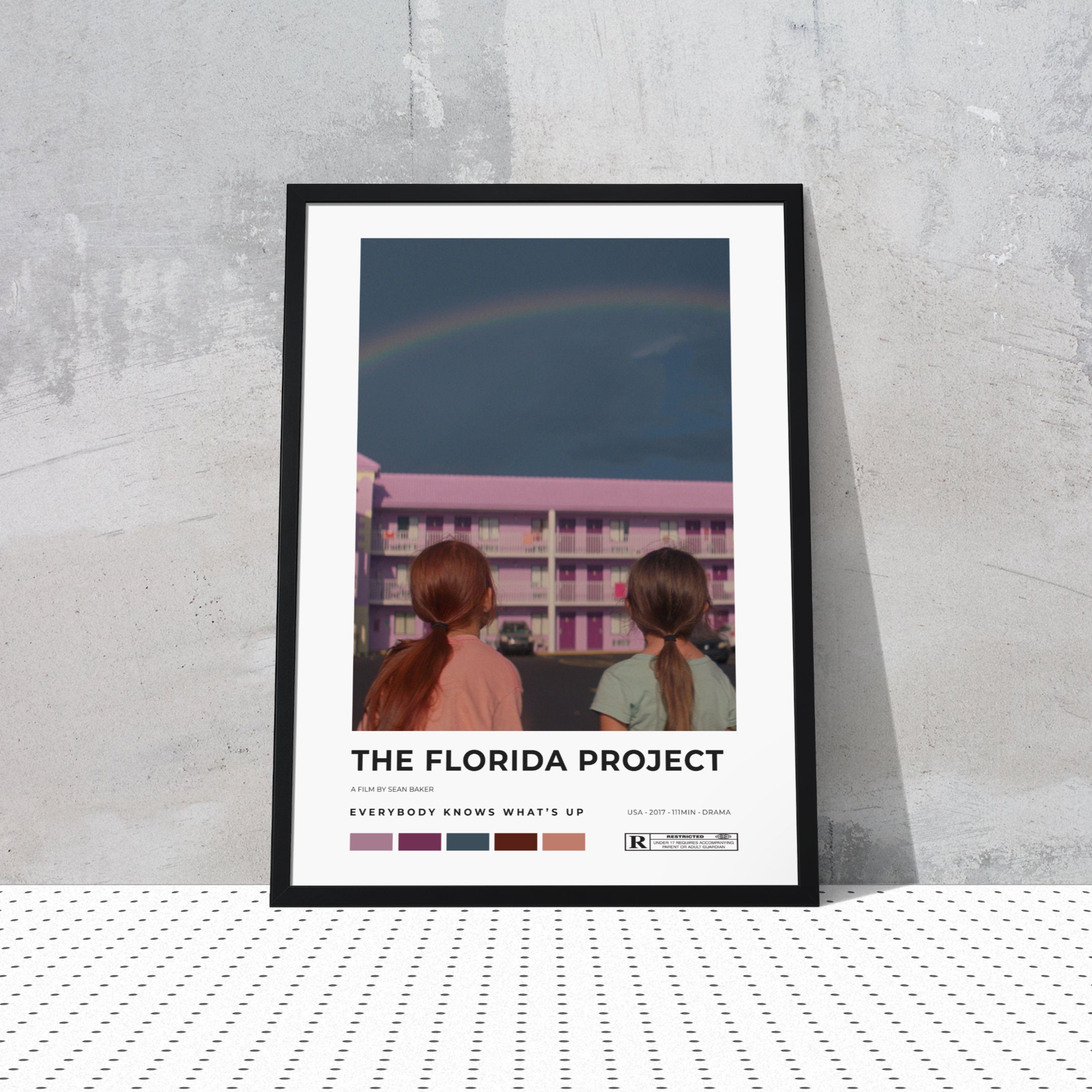 The Florida Project / Sean Baker / Minimalist Movie Poster / Digital ...
