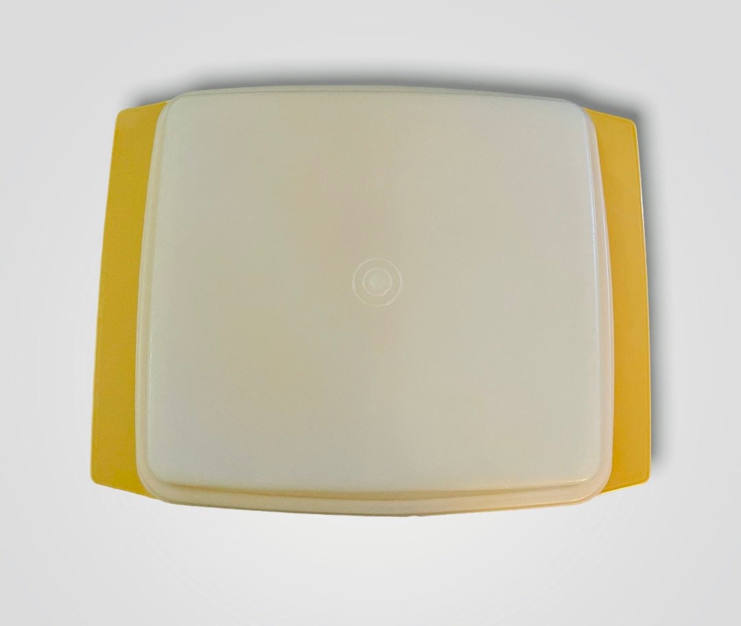 Vintage Two Sided Tupperware With Lid - Etsy