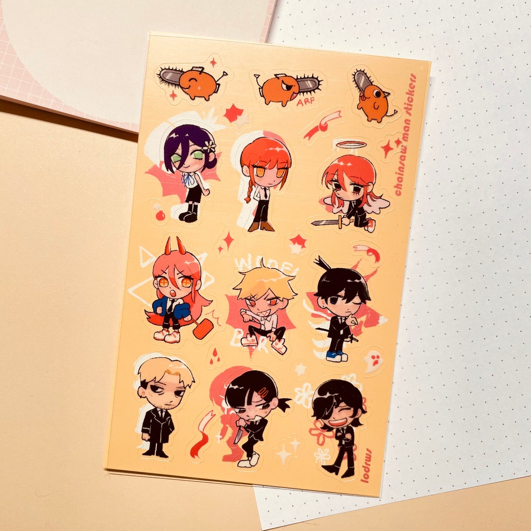 Clear Sticker Sheet 1 - Etsy