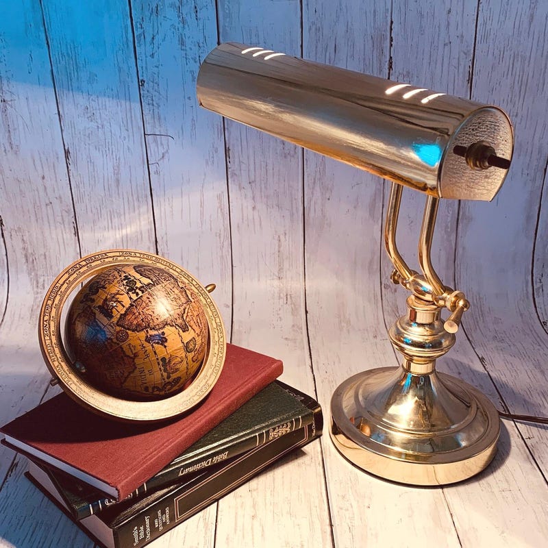 Bankers Lamp - Etsy
