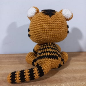 Small Tiger Crochet Pattern , Amigurumi Mini Animal Crochet PDF Ebook ...