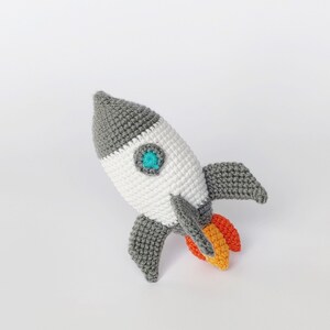 Space Rocket Easy Crochet Pattern , Amigurumi Mini Space Crochet PDF ...