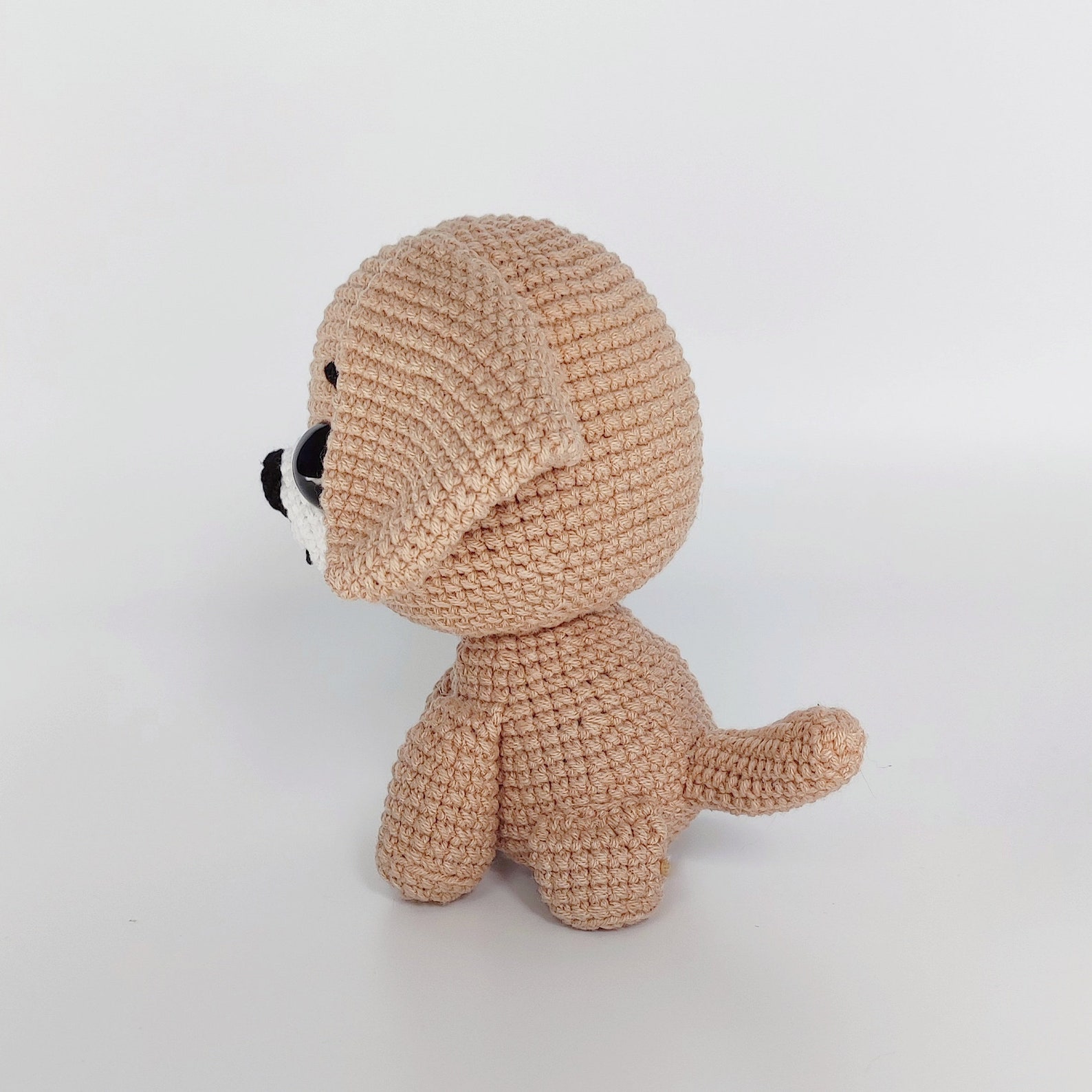 Small Dog Crochet Pattern , Amigurumi Mini Puppy Animal Crochet PDF ...