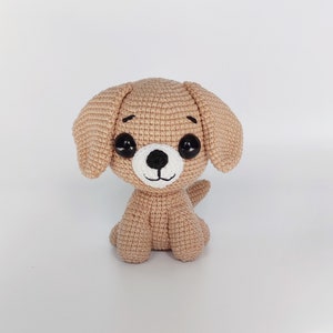 Small Dog Crochet Pattern , Amigurumi Mini Puppy Animal Crochet PDF ...
