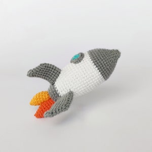 Space Rocket Easy Crochet Pattern , Amigurumi Mini Space Crochet PDF ...