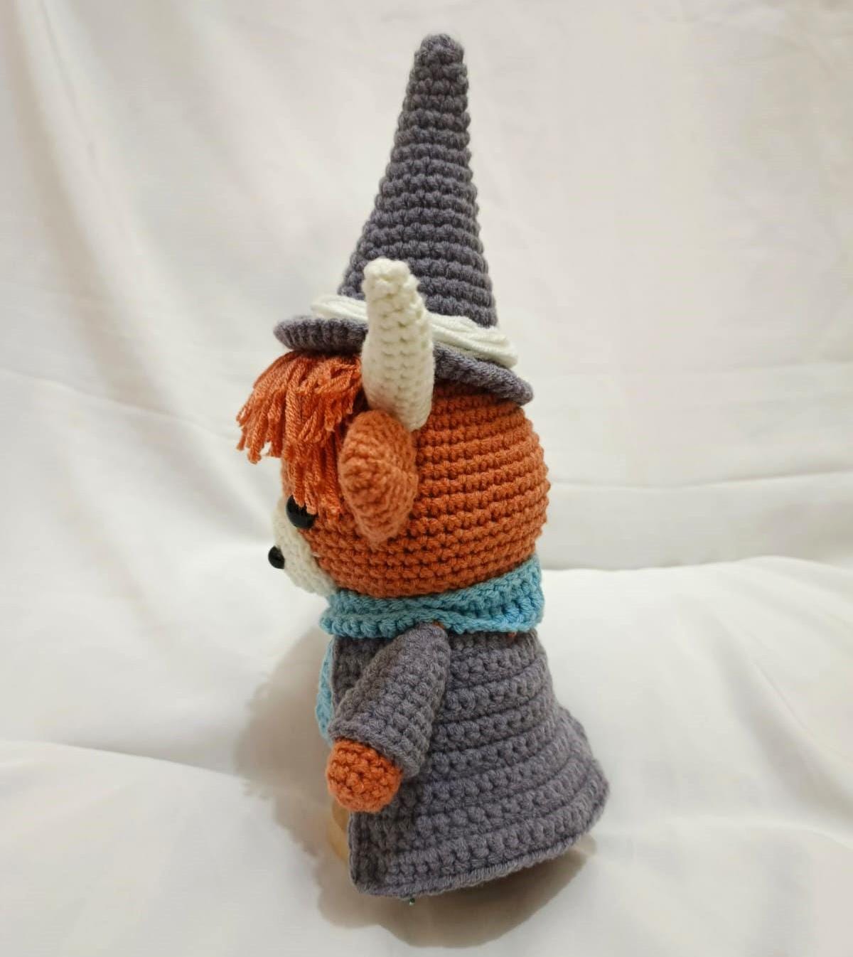 Highland Cow Crochet Pattern, Wizard Cattle Amigurumi (PDF Ebook) - Etsy