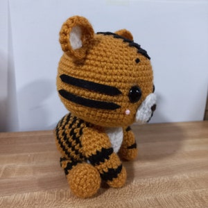 Small Tiger Crochet Pattern , Amigurumi Mini Animal Crochet PDF Ebook ...