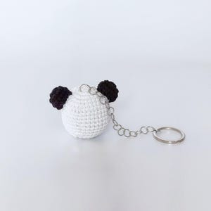 Panda Keychain Crochet Pattern, Simple Beginners Mini Amigurumi Animal ...