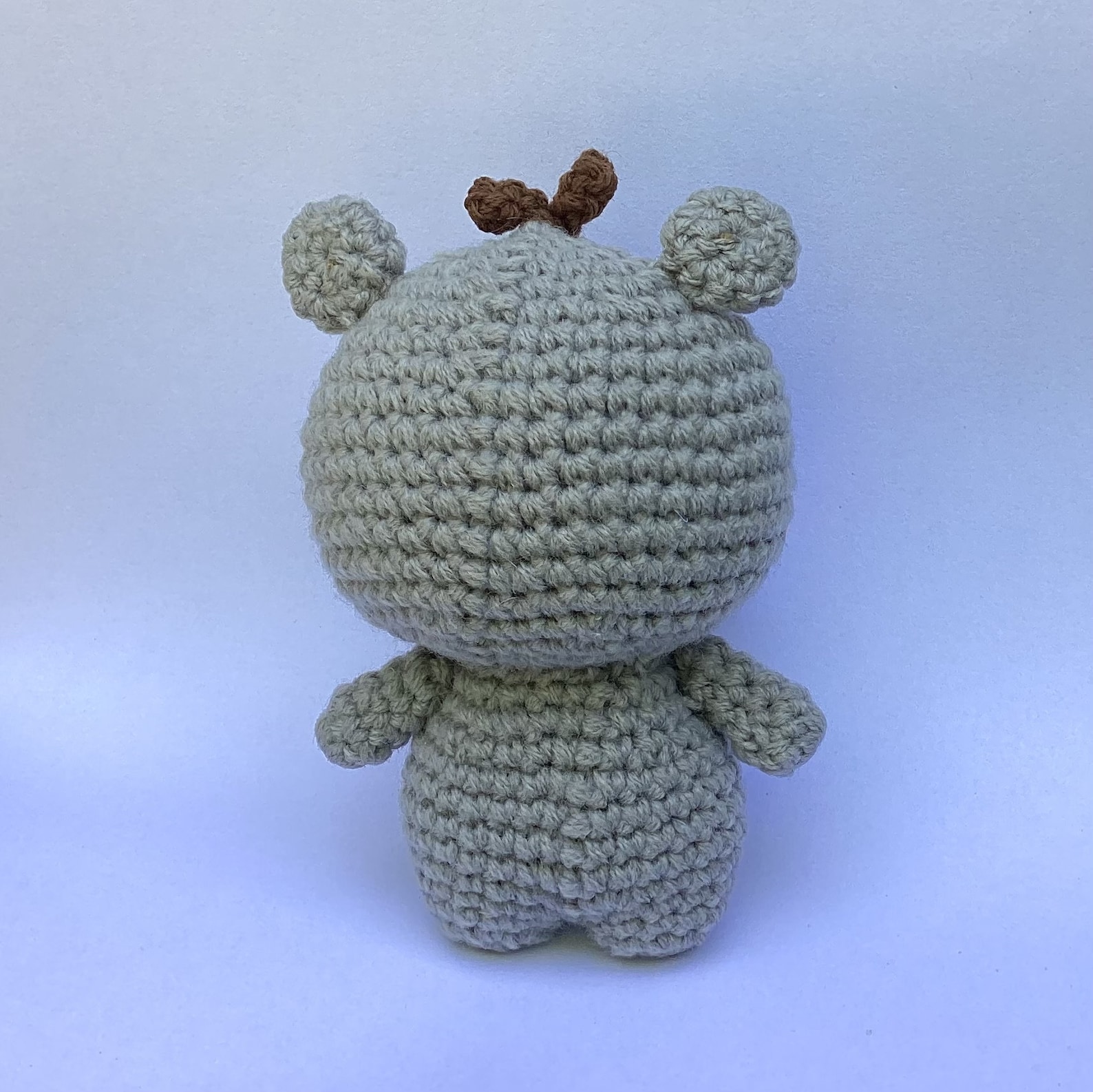 Tiny Hippo Crochet Pattern , Amigurumi Mini Hippopotamus Crochet PDF ...