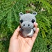 Tiny Hippo Crochet Pattern , Amigurumi Mini Hippopotamus Crochet PDF ...