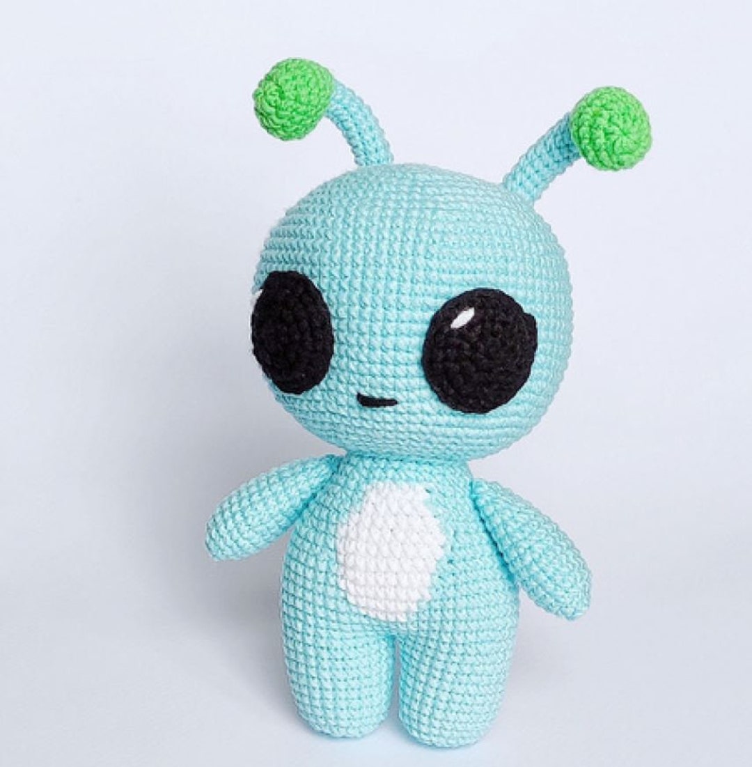 Alien Mini Crochet Pattern , Amigurumi Mini Space Fantasy Crochet PDF ...