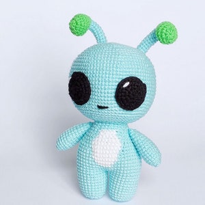 Alien Mini Crochet Pattern , Amigurumi Mini Space Fantasy Crochet PDF ...