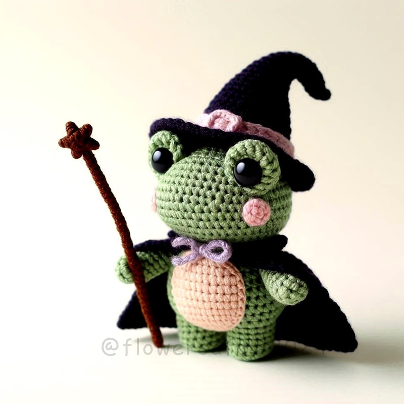 Wizard Frog - Etsy