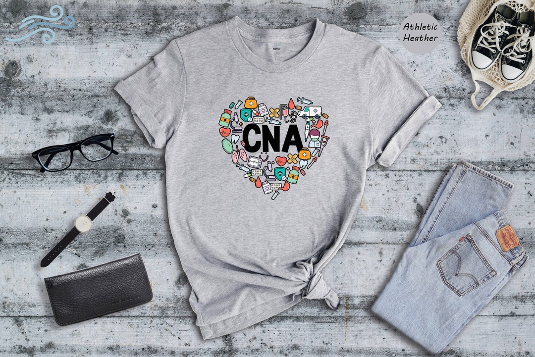 CNA Shirt, Certified Nursing Assistant Shirt, Cna Life Shirt, Nursing ...