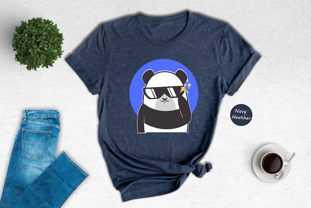 Panda Shirt, Panda Lover T-shirt, Cute Panda Shirt, Kawaii Panda Shirt ...