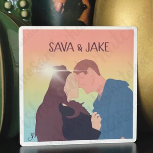 The Rookie Stickers - Chenford, Jake, Sava, Dim and Juicy - Etsy