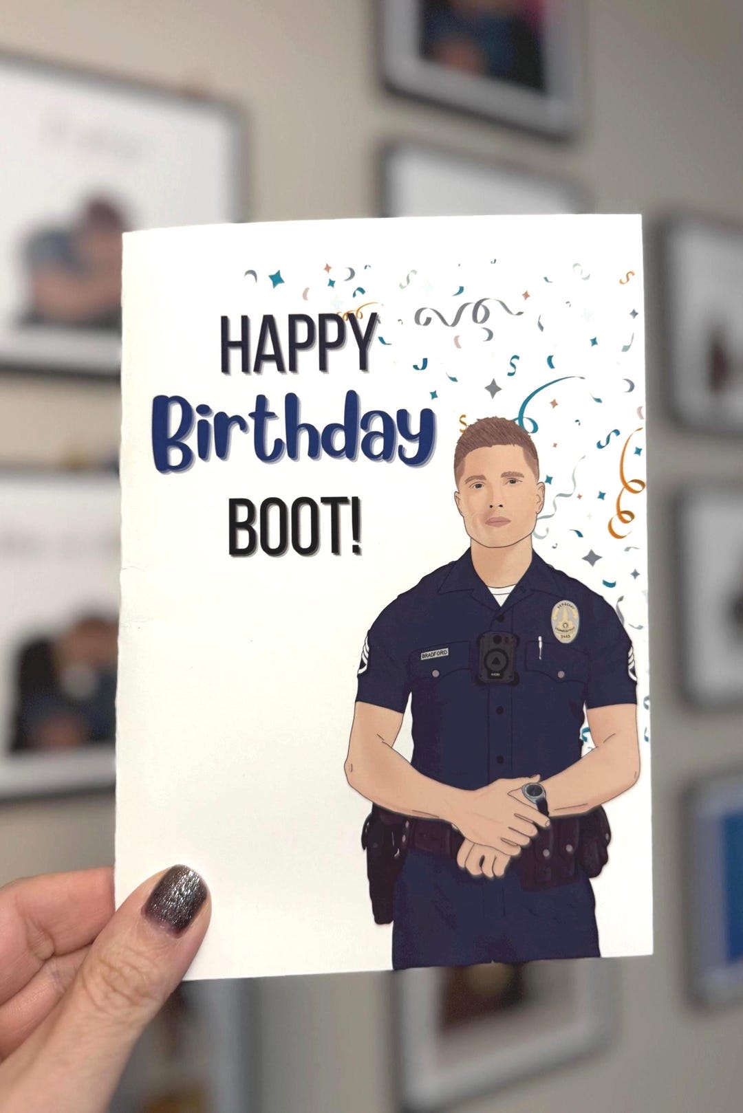 The Rookie Grußkarten, Tim Bradford Happy Birthday - Etsy Österreich