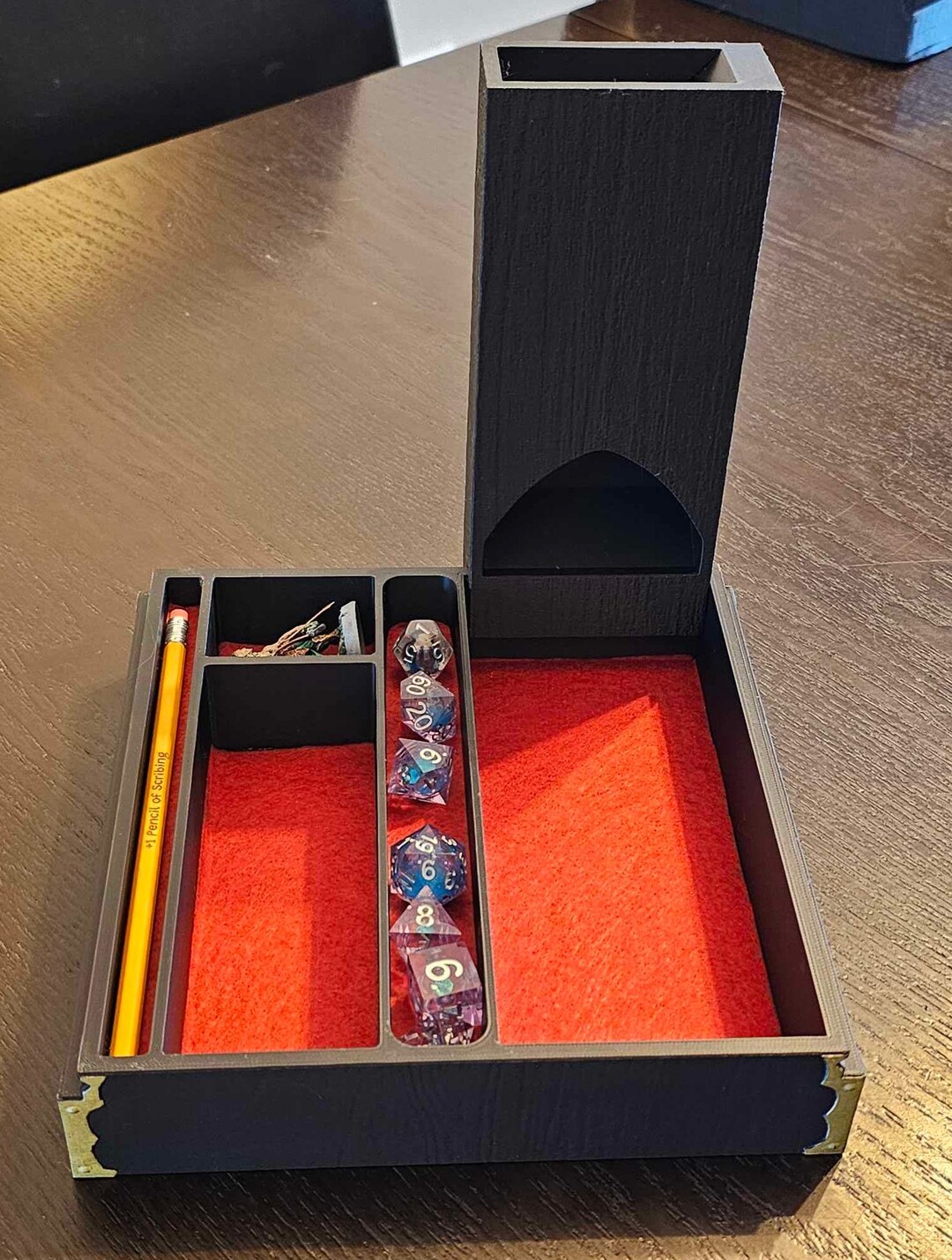 Role Playing Character Box Dungeons and Dragons Dice Tower - Etsy