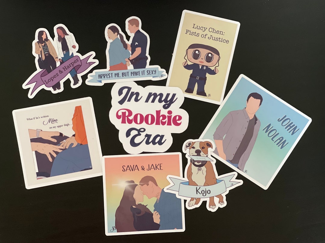 The Rookie Stickers Specials - Etsy