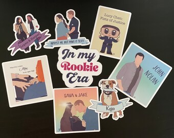 The Rookie Stickers New Chenford Collection season 5 & 6 - Etsy