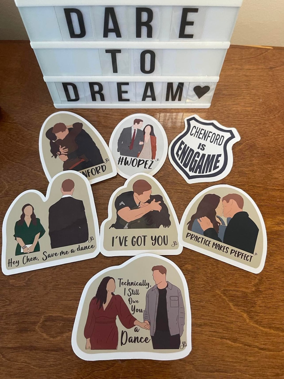 Less Than Perfect Blind Bundle -the Rookie Stickers and Magnets - Etsy