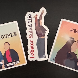 The Rookie Stickers - Chenford, Jake, Sava, Dim and Juicy - Etsy